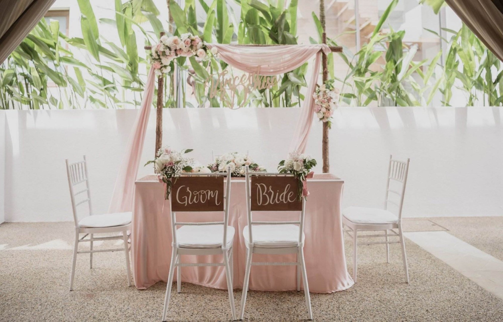 Home Solemnisation Decor Singapore